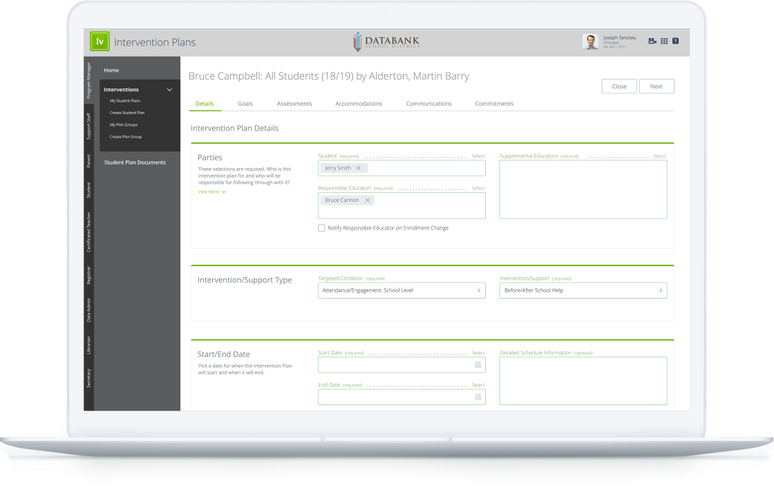 Absence Response, by SchoolData.net